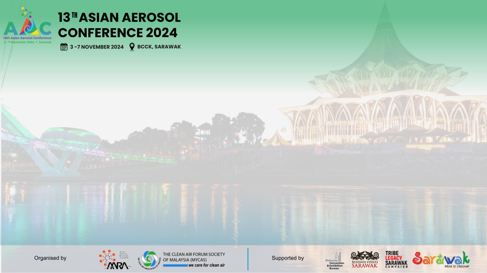 Abstract - 13th Asian Aerosol Conference (AAC) 2024