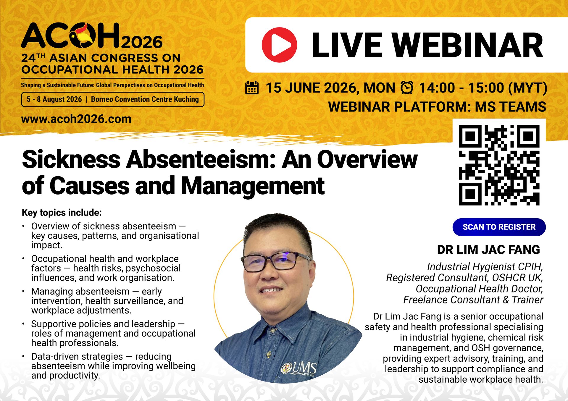 Complimentary Webinars - ACOH 2026