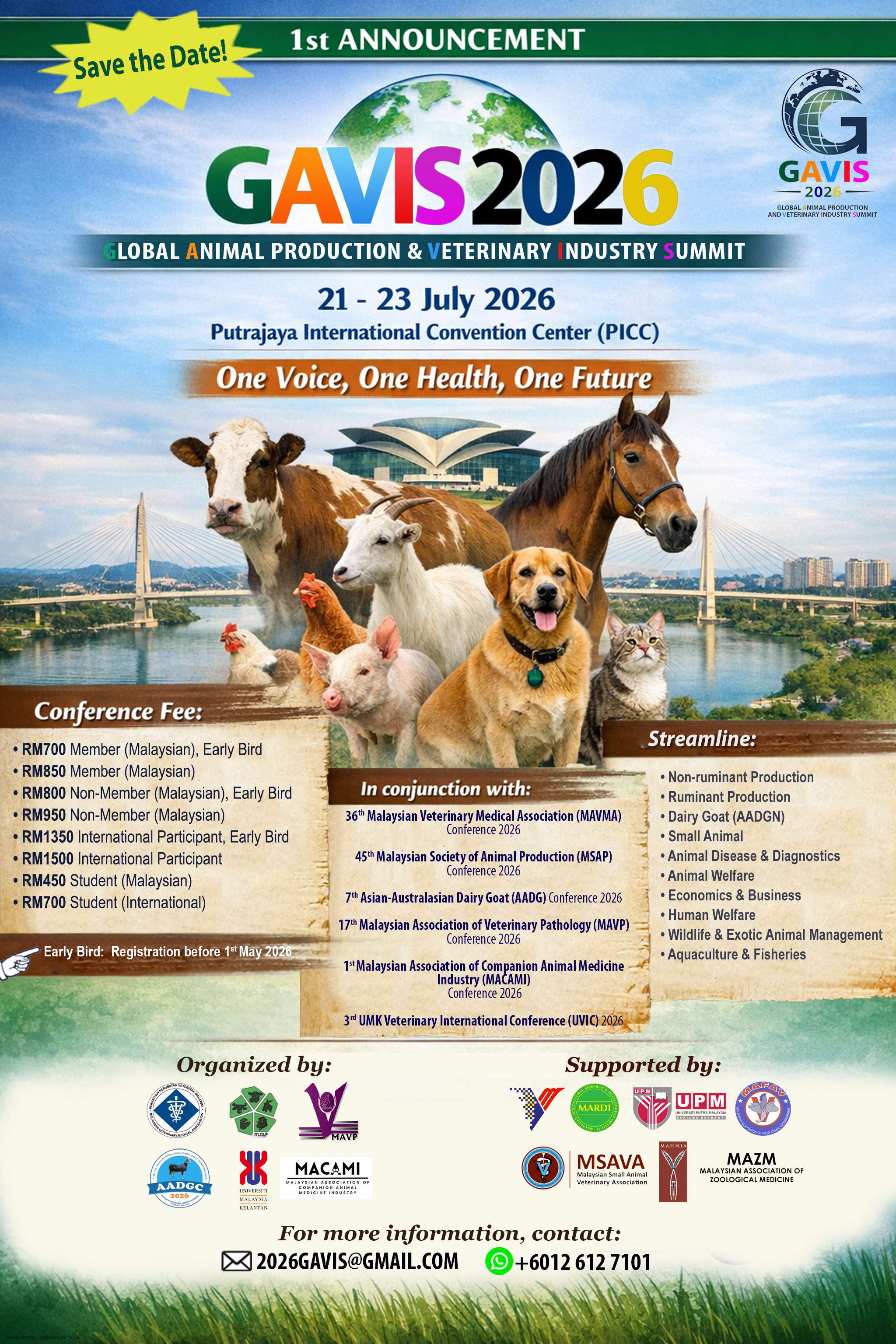GAVIS 2026 36th MAVMA Annual Conference - Malaysian Veterinary Medical ...
